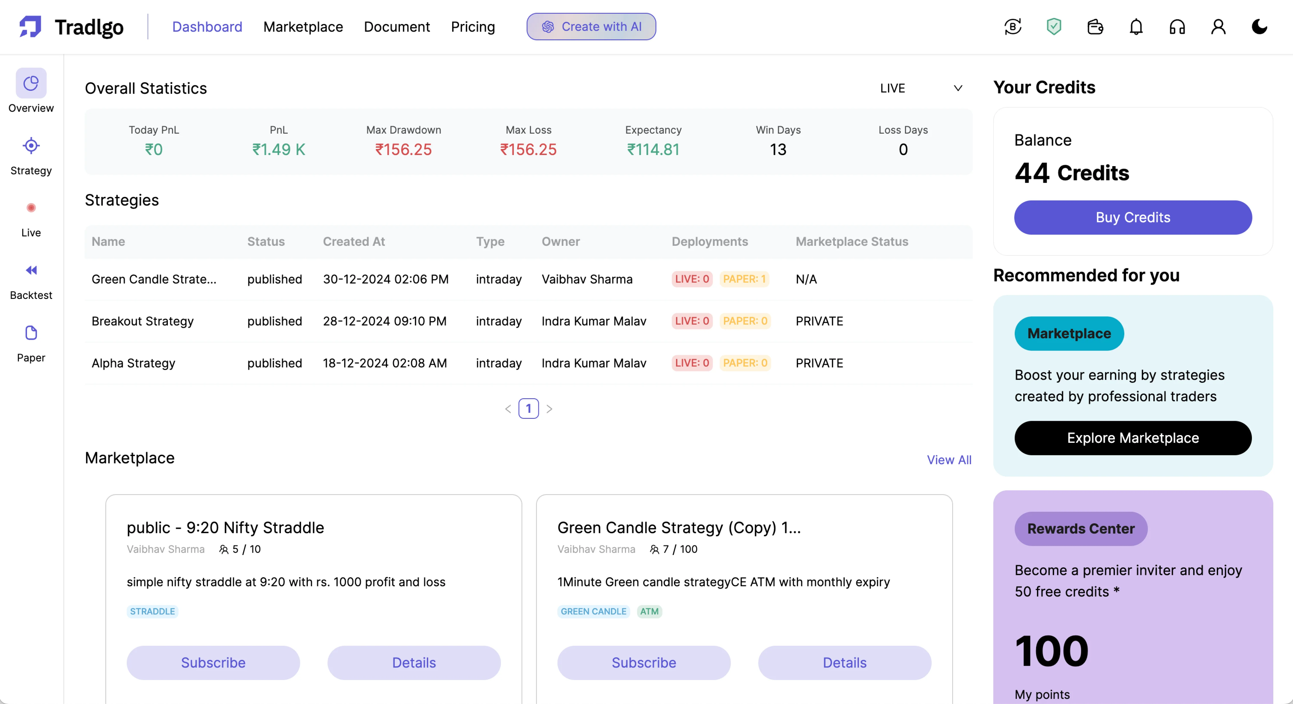 Best Algo Trading App & Backtesting Platform India | Tradlgo